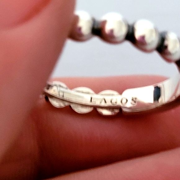 LAGOS | Jewelry | Lagos Twotone Caviar Pearl Stocking Ring | Poshmark